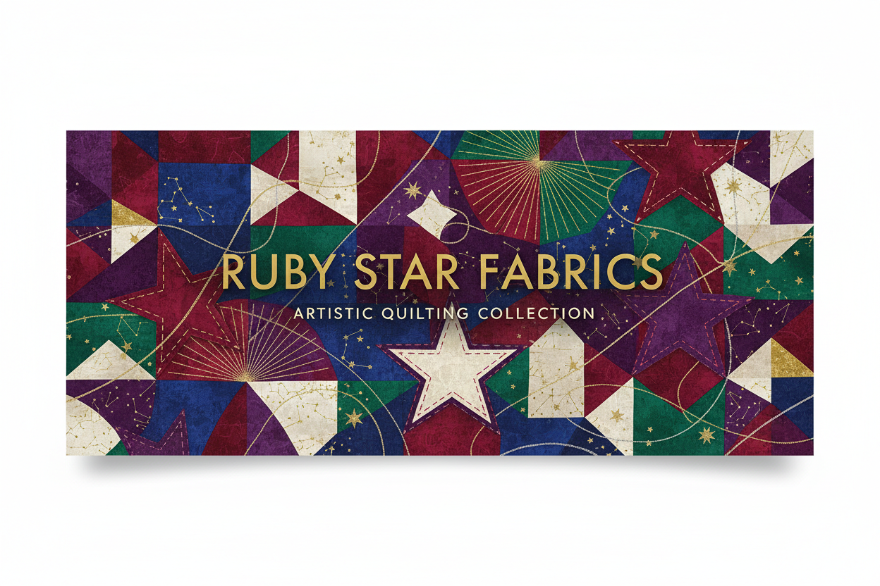 Ruby Star - All Fabrics – Keaton Quilts