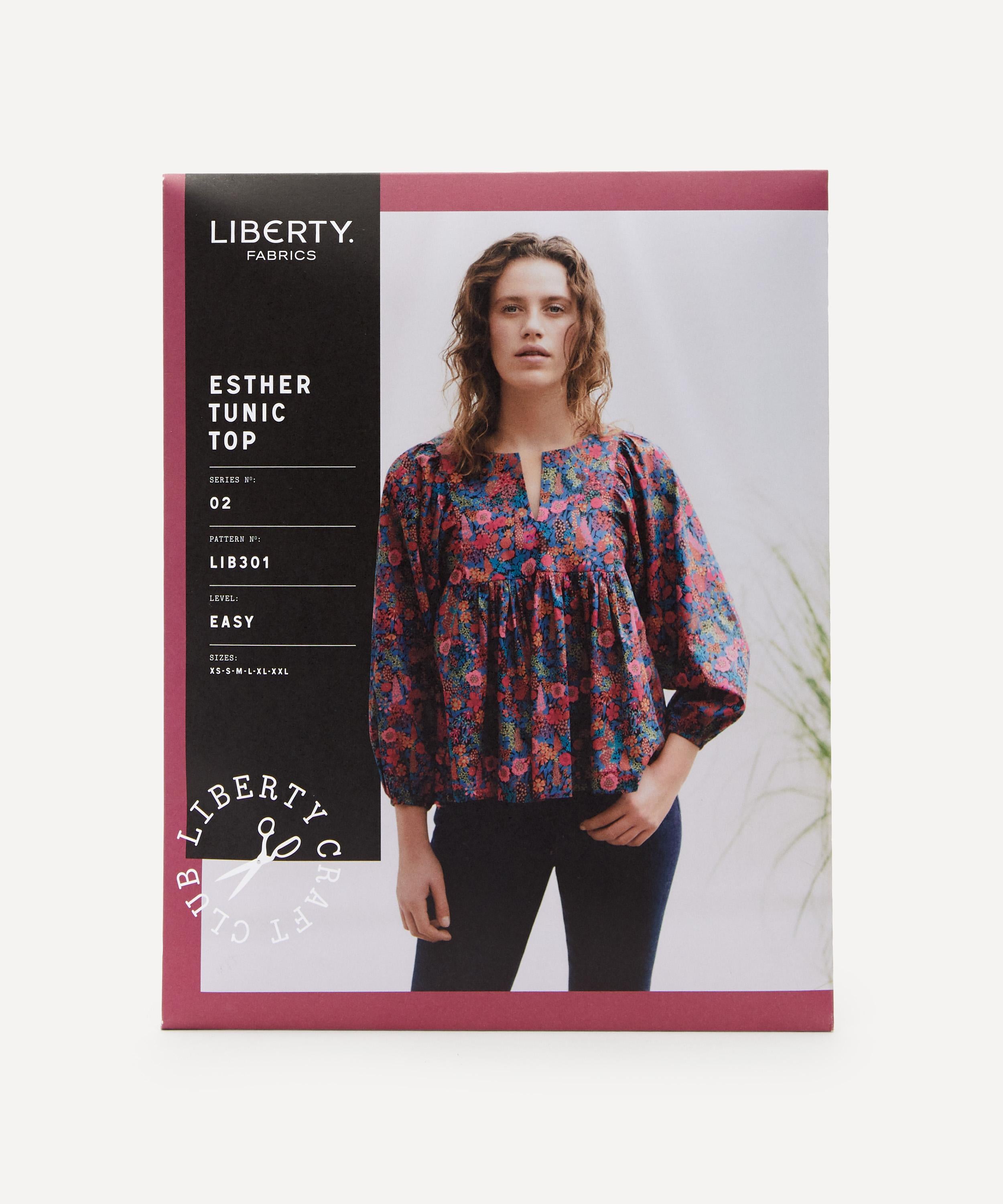 Liberty Fabrics Esther Tunic Top Sewing Pattern Size XS-XXL – Keaton Quilts
