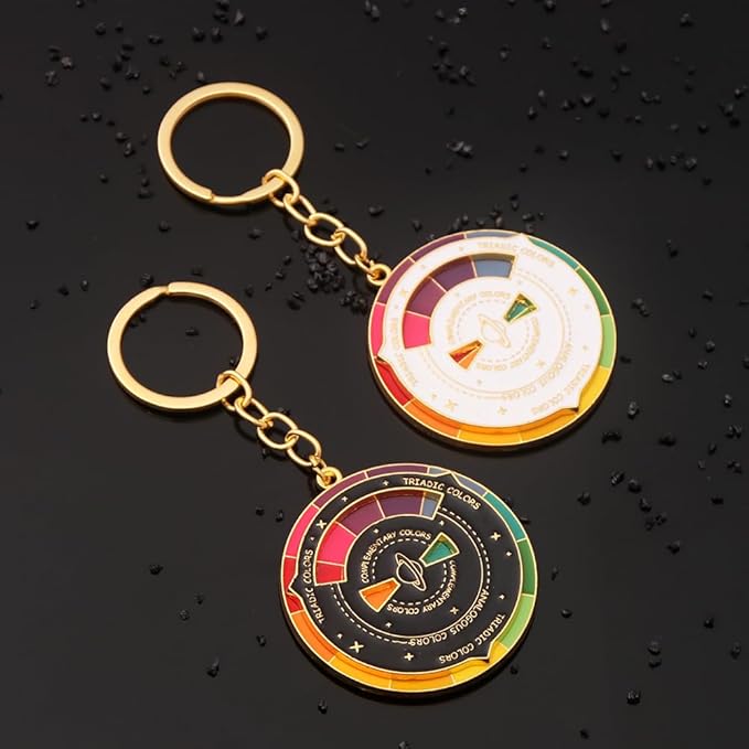 Color Wheel keychain – Keaton Quilts