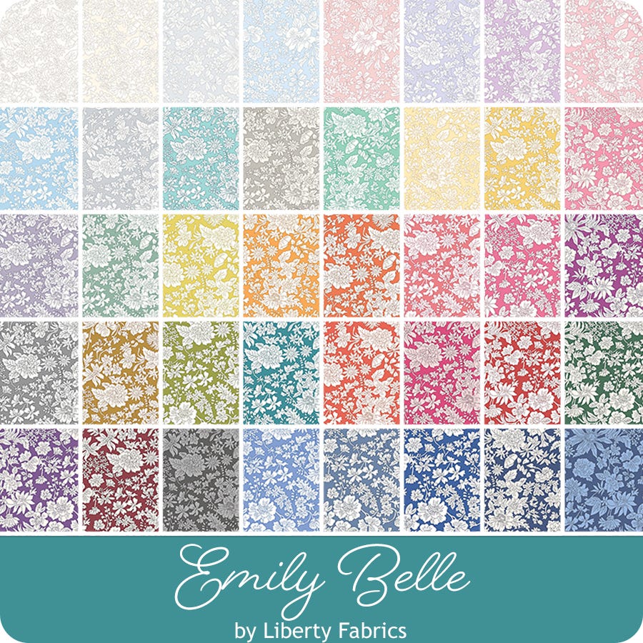Liberty Emily Belle Collection Fat Quarter Bundles, 40 Pcs. – Keaton Quilts